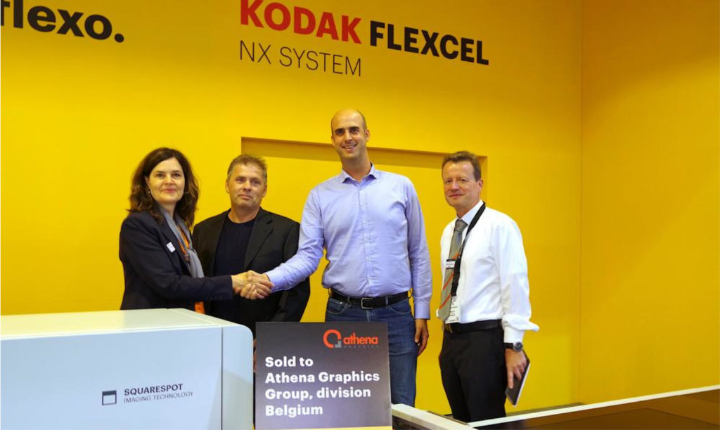 Athena Graphics investeert in 2e Kodak Flexcel NX - Athena Graphics